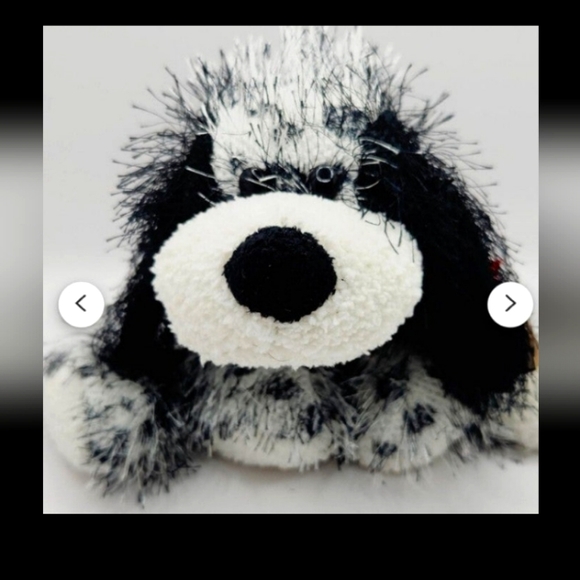 Toys | Ty Punkies Collection Polkadot The Black White Dog | Poshmark